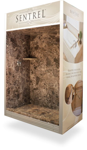 Sentrel Bath Solutions – The Look Of Stone For Thousands Less